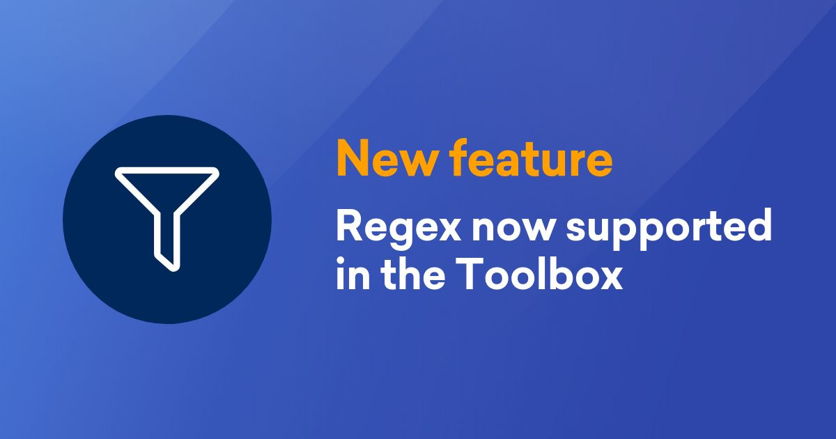 Filter Tables using Regular Expressions - SISTRIX