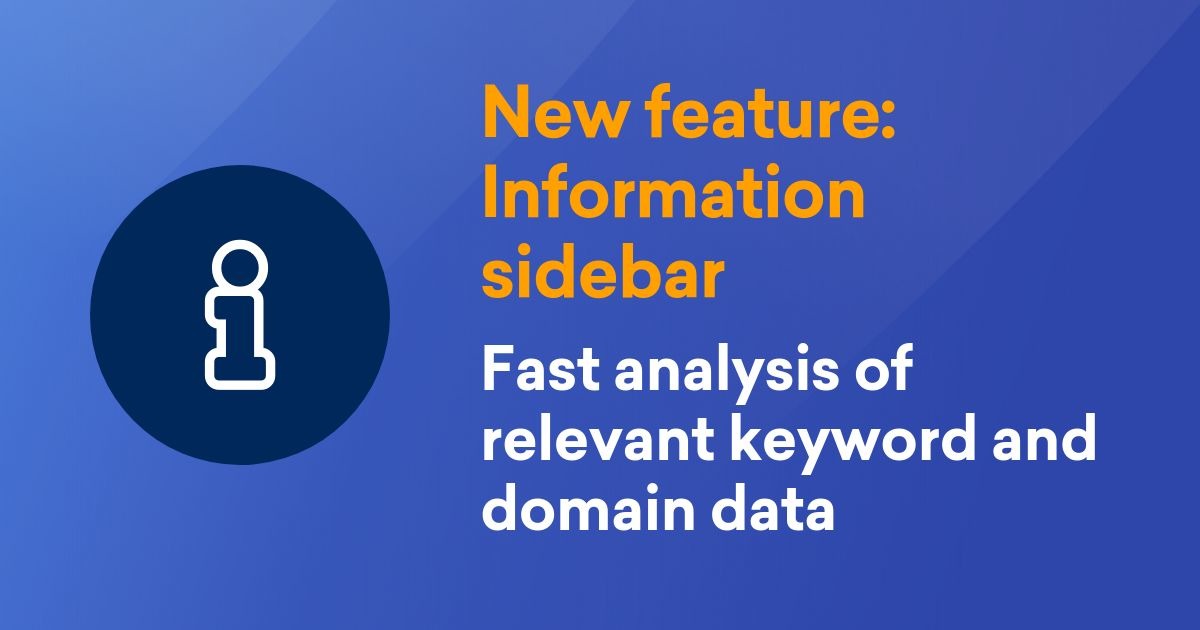 Keyword and Domain Preview - SISTRIX